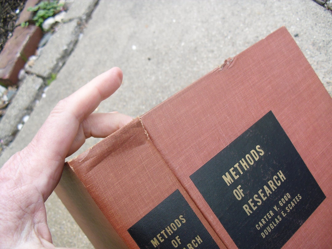 Vintage Book Methods of Research by Carter V. Good and Douglas E ...