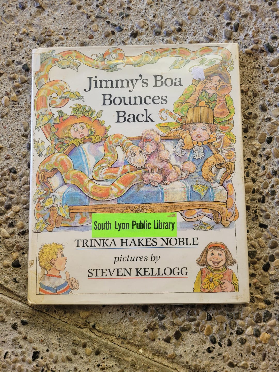 Jimmy's Boa Bounces Back by Trinka Hakes Noble Illustrated by Steven ...