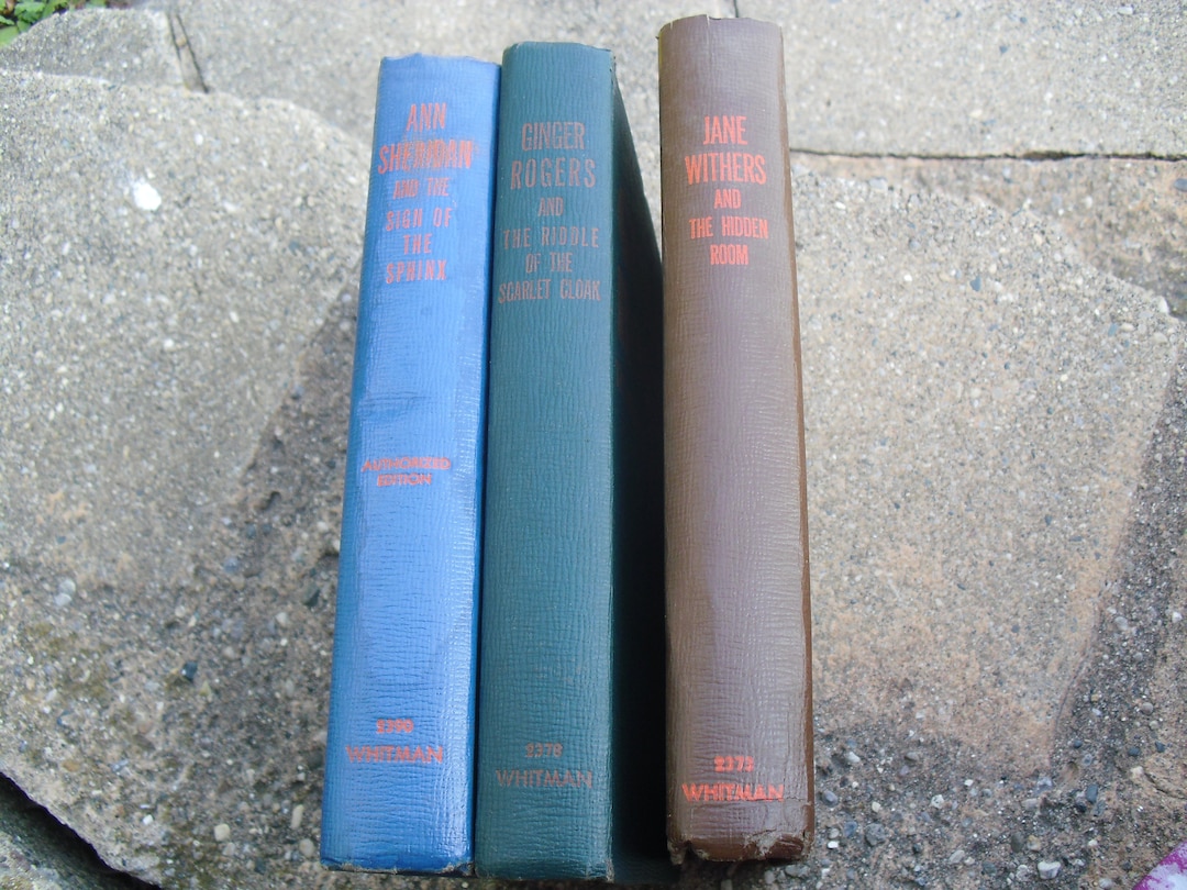 Vintage Whitman Mystery and Adventure Stories for Boys and - Etsy UK