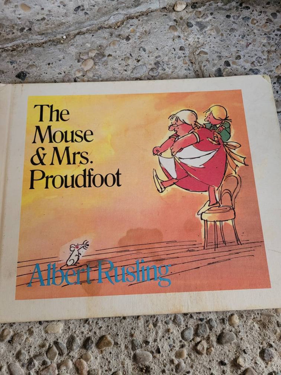 Vintage Book the Mouse and Mrs. Proudfoot by Albert Rusling - Etsy