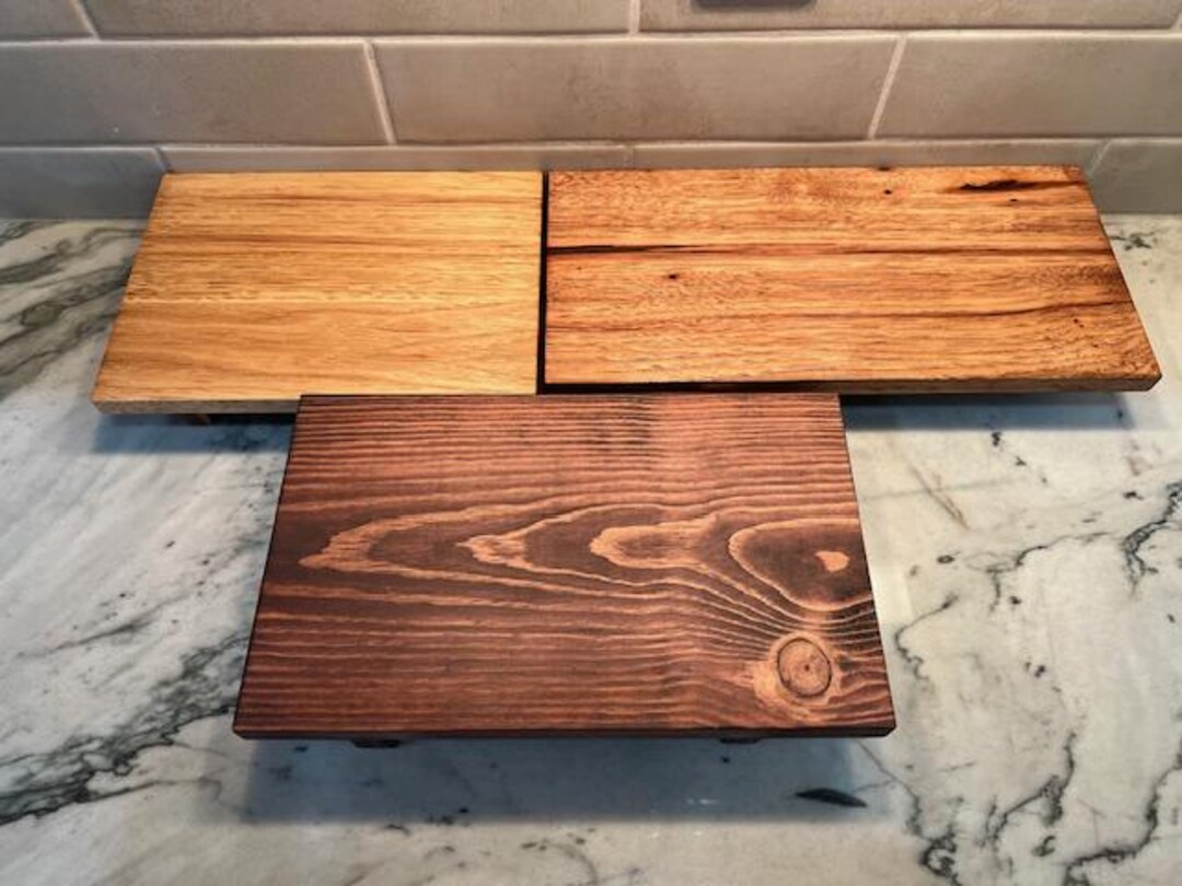 Handmade Decorative Wood Riser Trays - Etsy