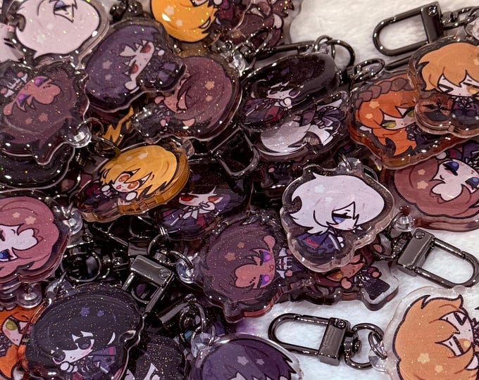 Limbus Company LCB Sinners - Identities Acrylic Charms(and Vergilius ...