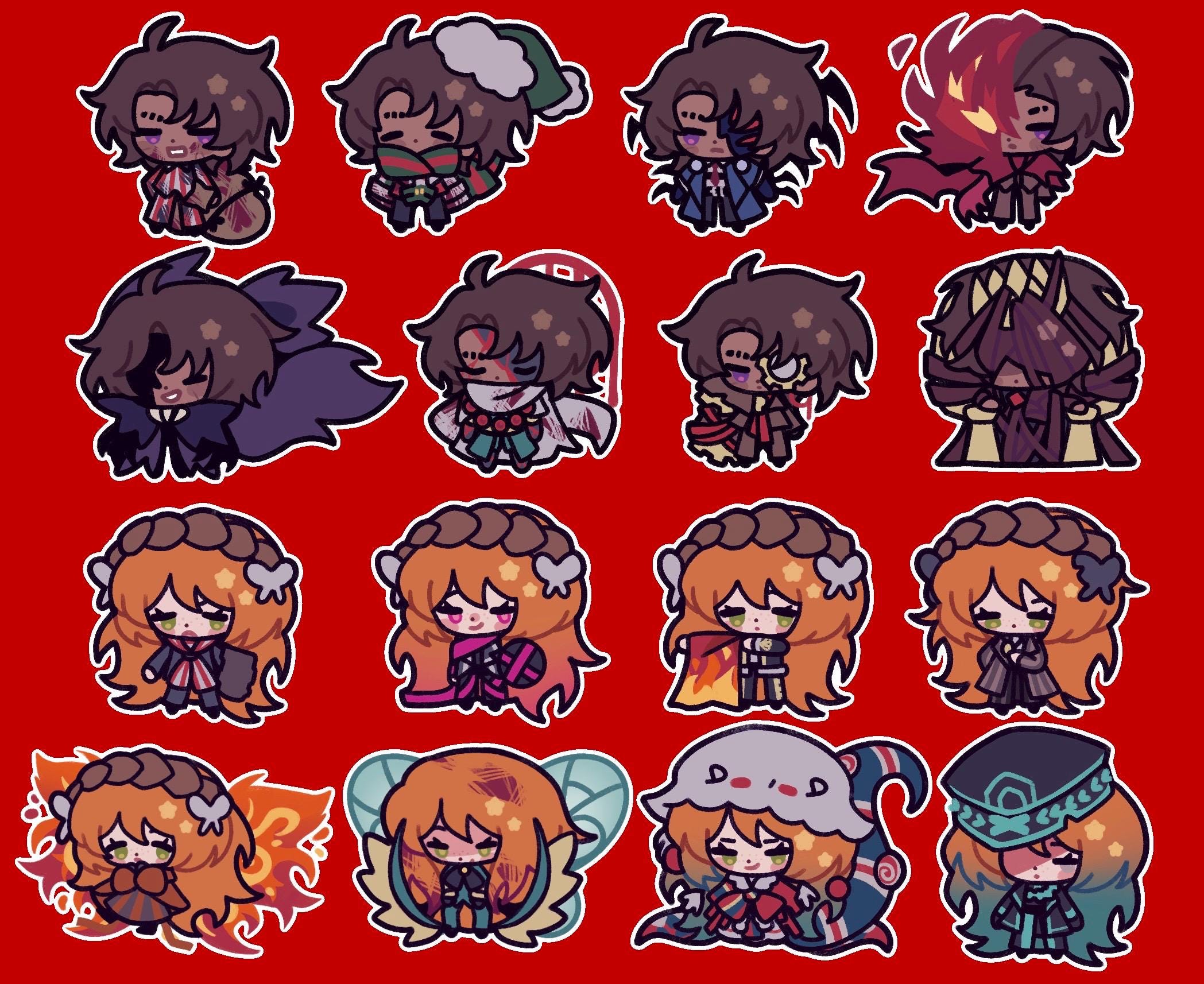 EXTRACTION | Limbus EGO Stickers - Etsy