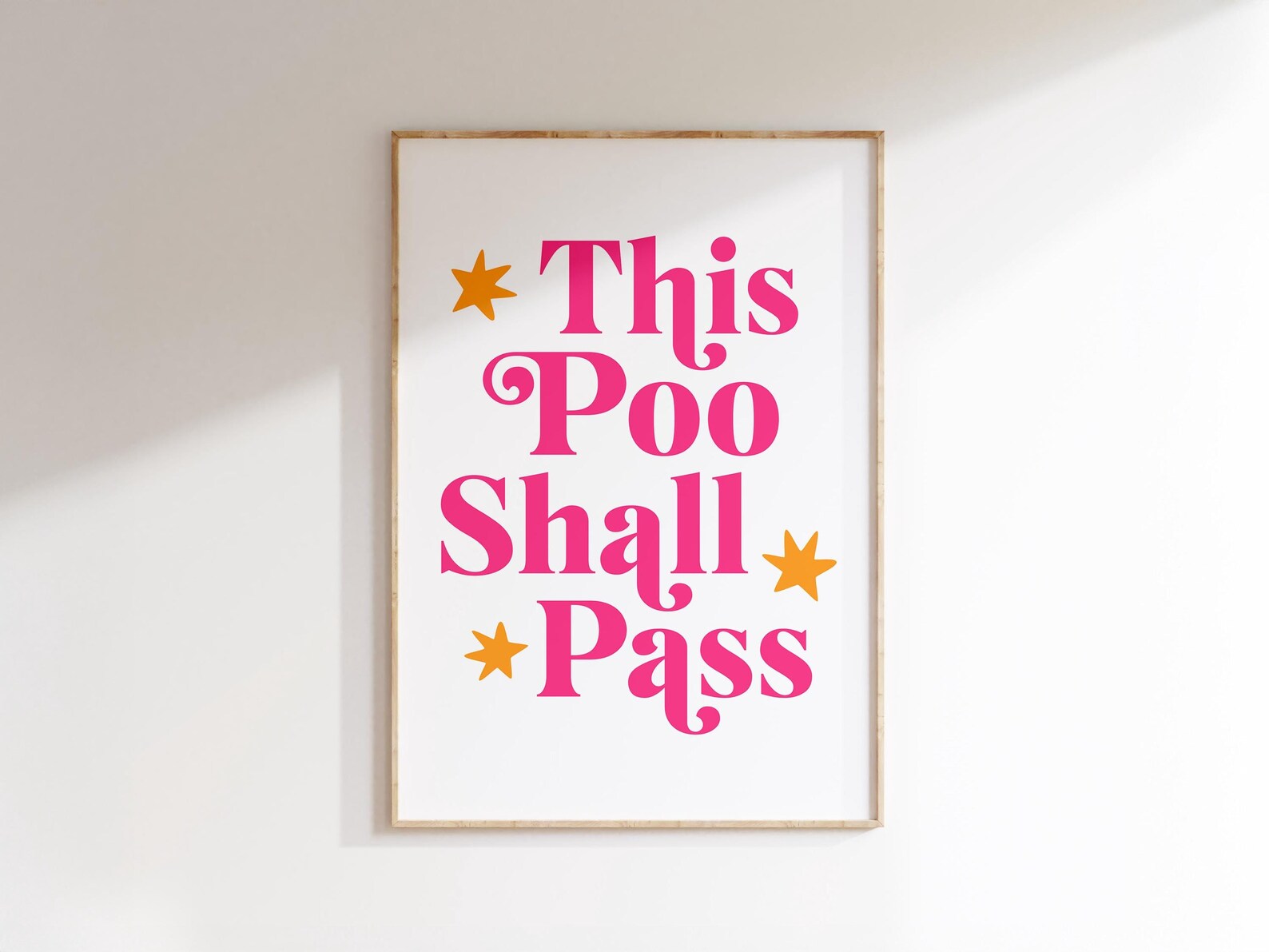 BATHROOM WALL ART Funny Print Digital Download Printable Poster This ...