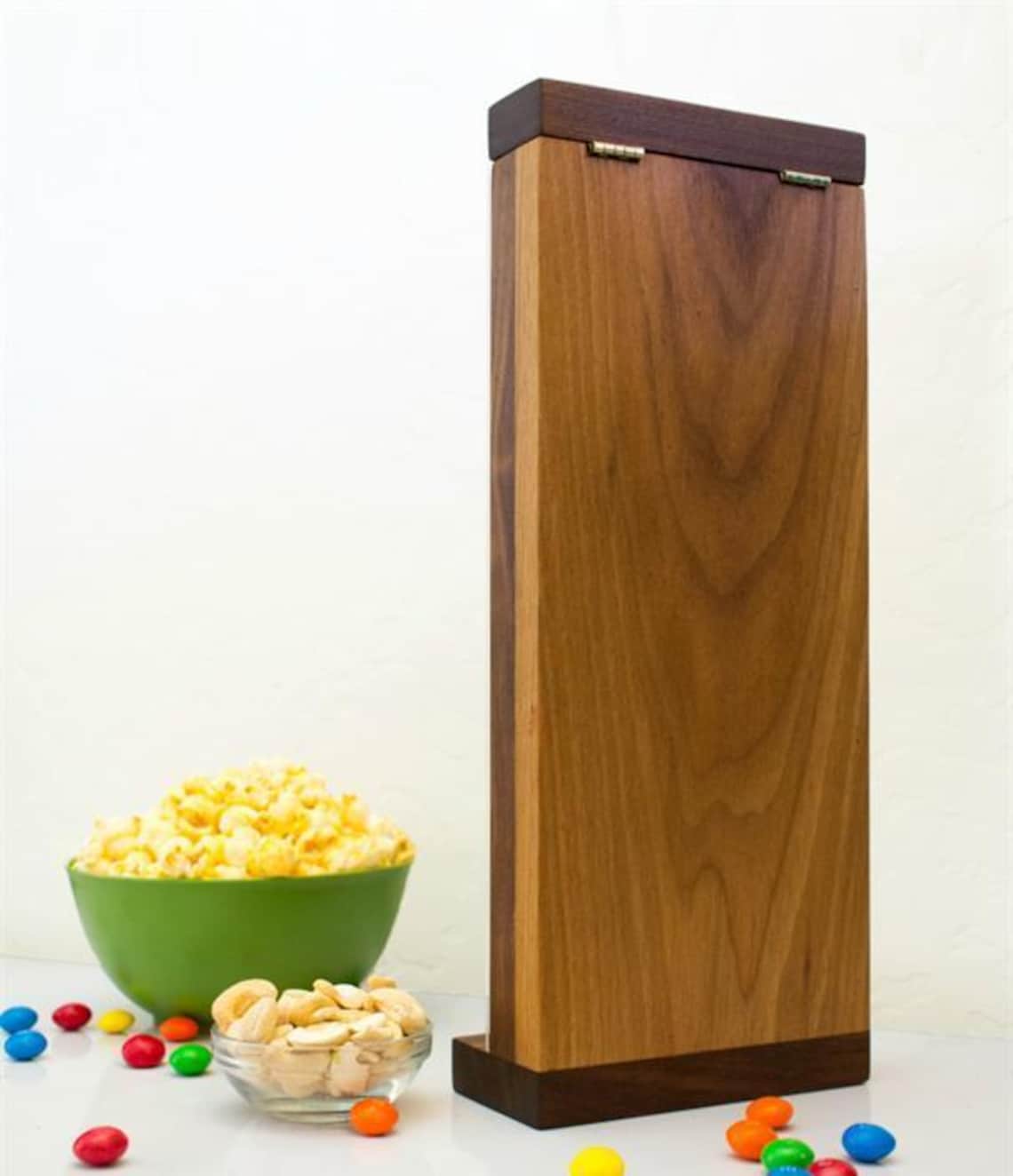 DIY Candy Dispenser, Desktop Candy Dispenser, Woodworking Candy ...