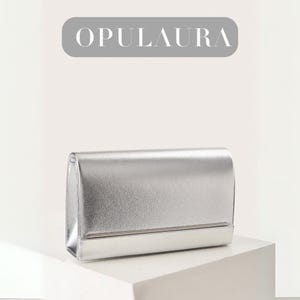 Silver Evening Clutch, Silver Evening Bag, Woman Bags, Crossbody Bags ...
