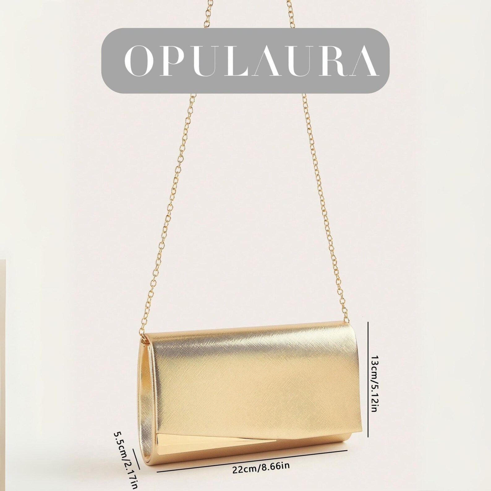 Gold Clutch Bag, Gold Clutch Purse, Gold Evening Bag, Clutch for ...