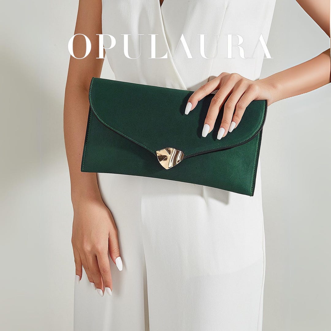 Green Evening Bag, Luxury Dinner Bags, Clutch Bags, Clutch Purse ...