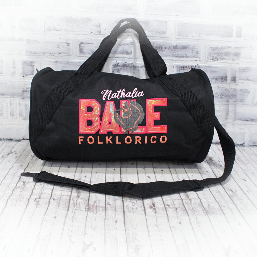Personalized Ballet Folklorico Bag Pink Mexican Ballet Tote for Girl ...