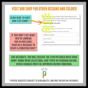 Personalized Cheer Bag Pink Black Shimmer With Name Hot Pink Bag ...