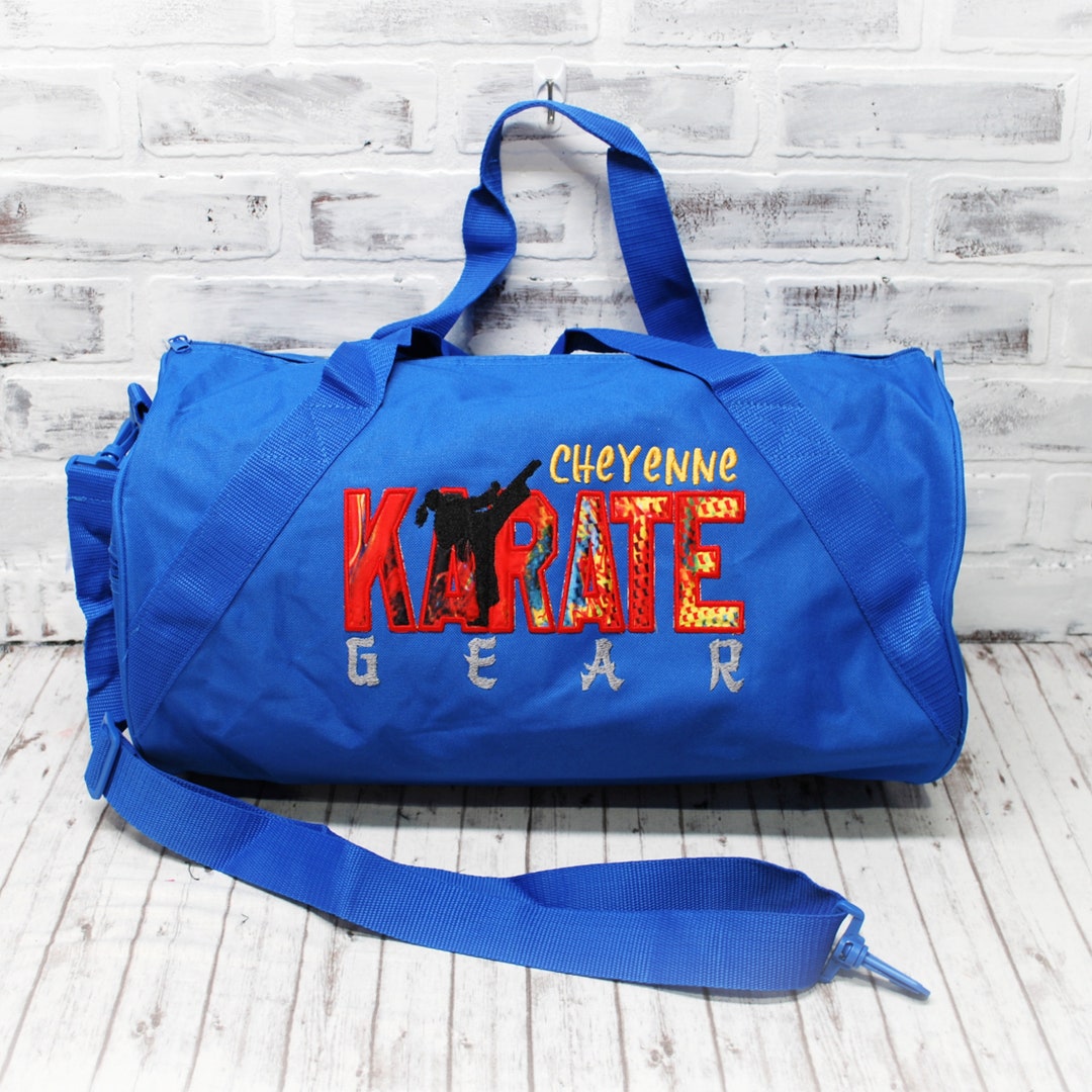 Personalized BOY or Girl Karate Gear Bag Karate Gift Tote Duffle Small ...