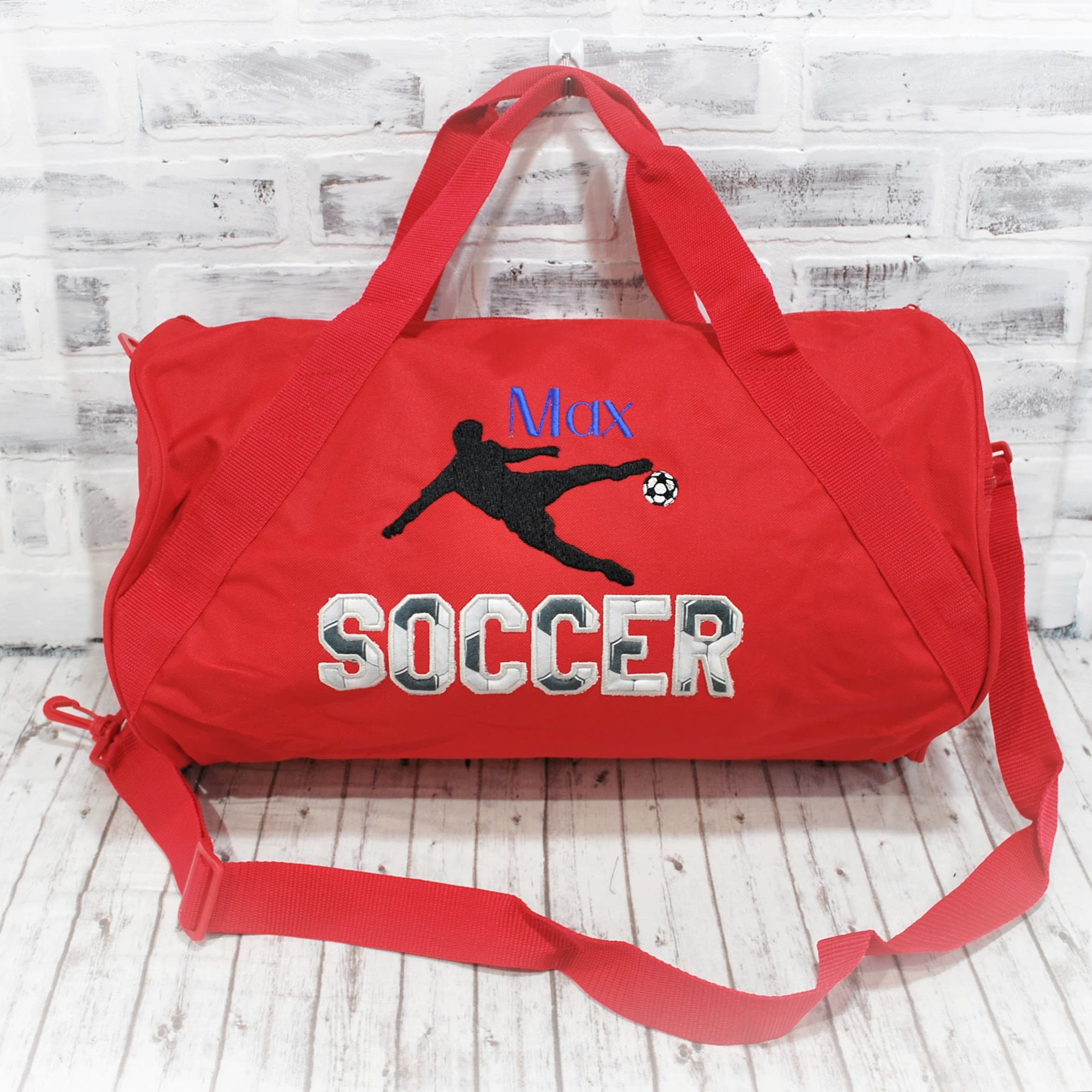 Personalized Soccer Bag Small Duffle Shown - Etsy