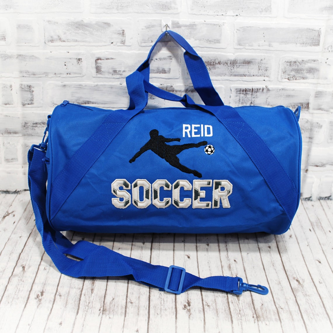 Personalized Soccer Bag Small Duffle Shown - Etsy