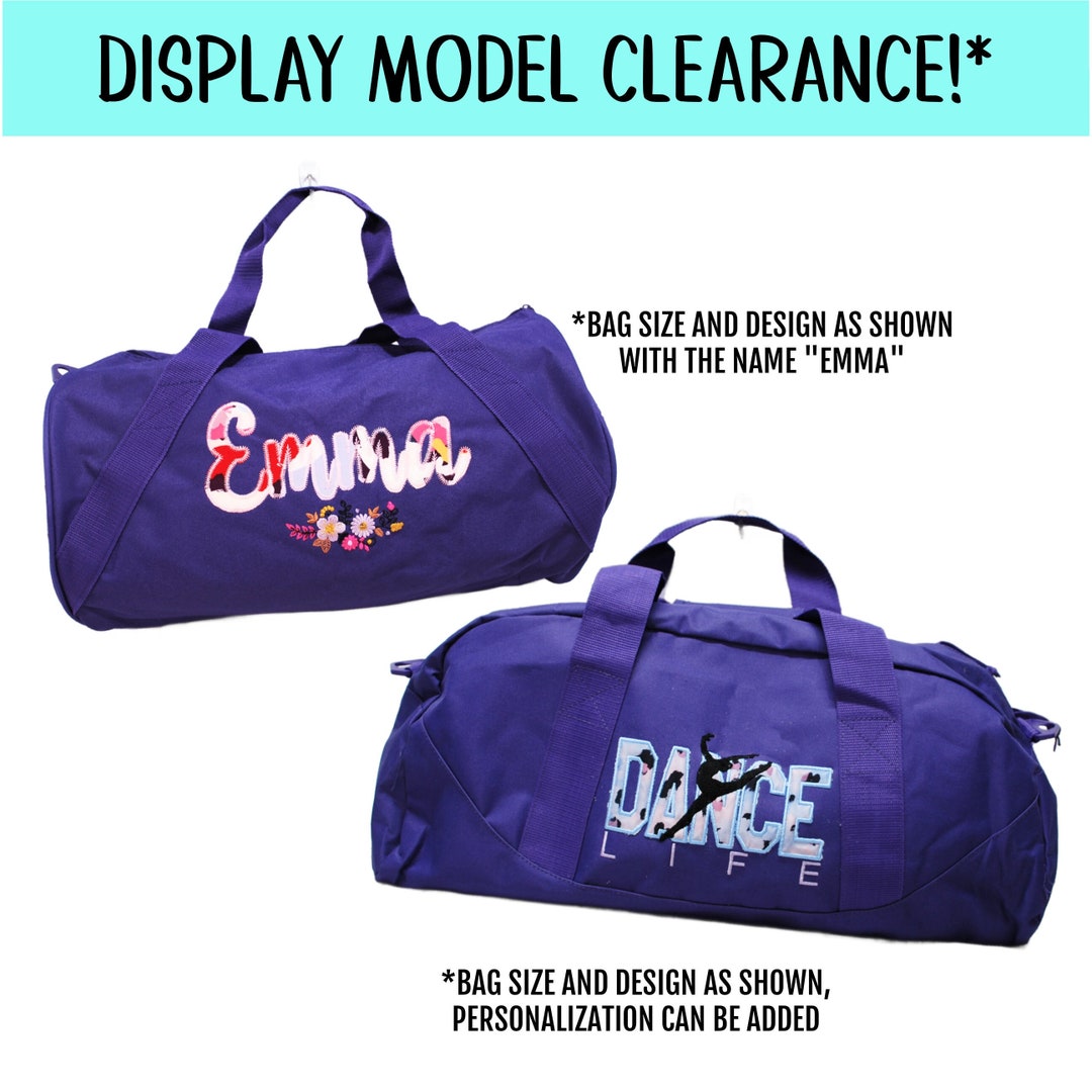 Dance Bag emma Duffle Bag Display Models SHIPS FAST Clearance - Etsy