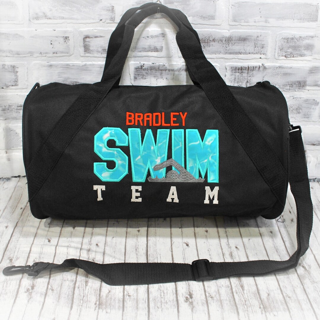 Personalized Swim Duffle or Tote Bag Swim Team Bag for Swimmer Gift - Etsy