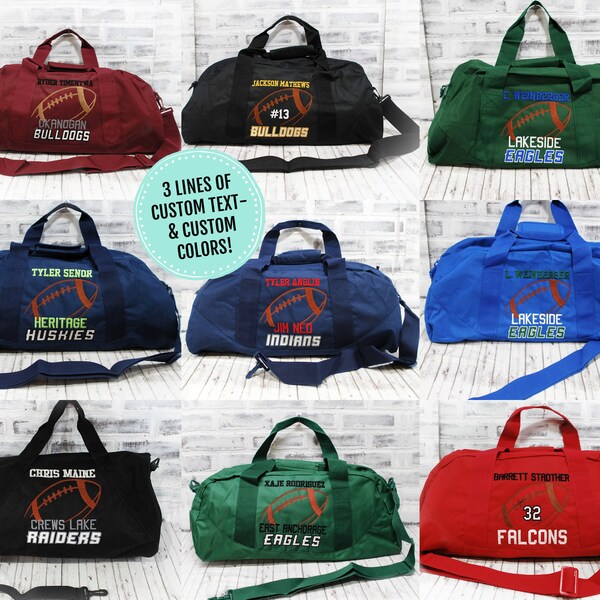 Personalized Duffle Bag - Etsy