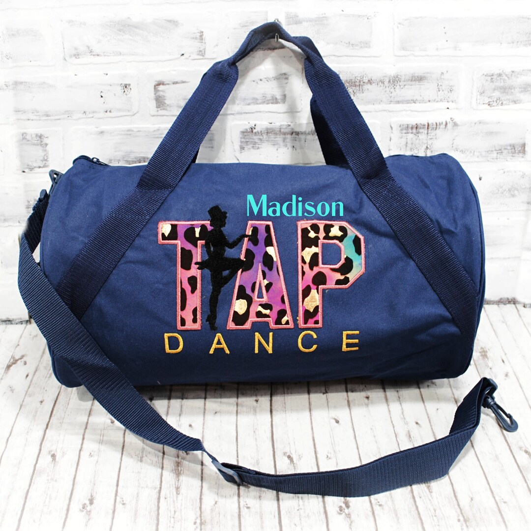 Personalized Tap Dance Duffle Bag Small Duffle Bag Shown - Etsy