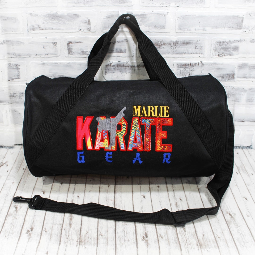 Personalized BOY or Girl Karate Gear Bag Karate Gift Tote Duffle Small ...