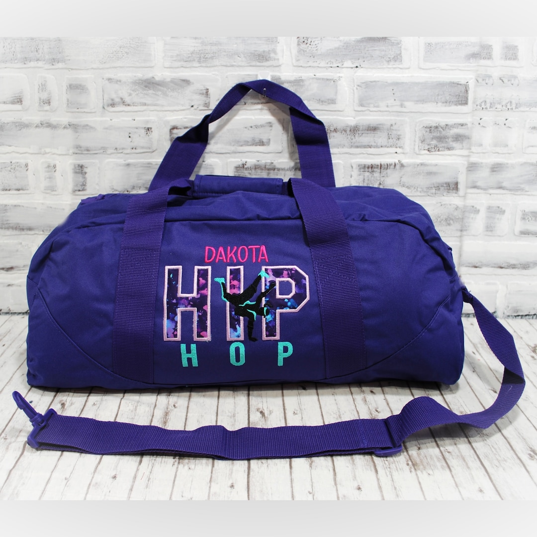 Personalized Hip Hop Bag for Girls Pink Purple Teal - Etsy