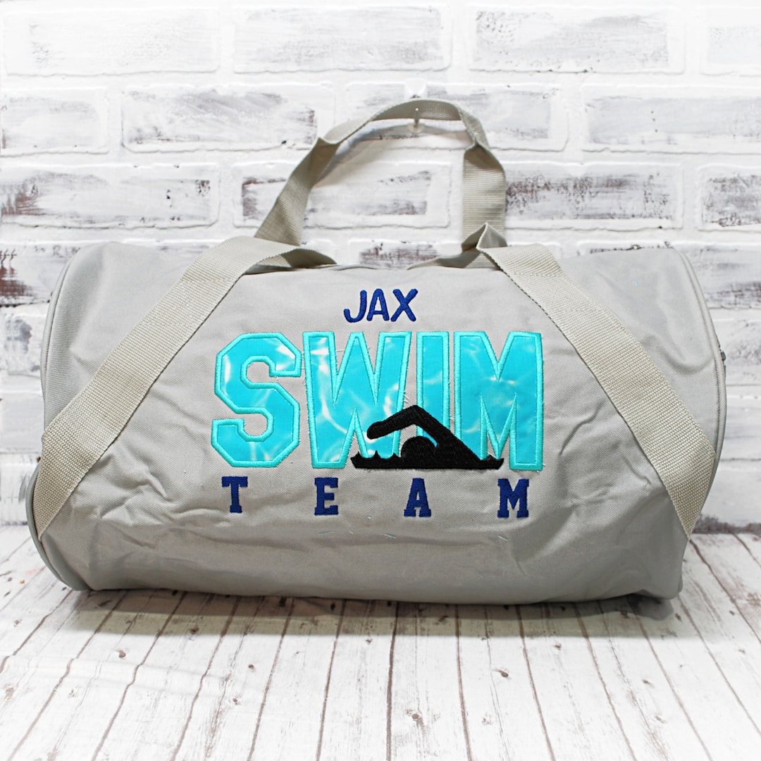 Personalized Swim Duffle or Tote Bag Swim Team Gift for Swim Coach ...