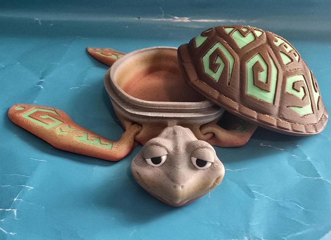 3D Printed Polynesian Turtle - Etsy