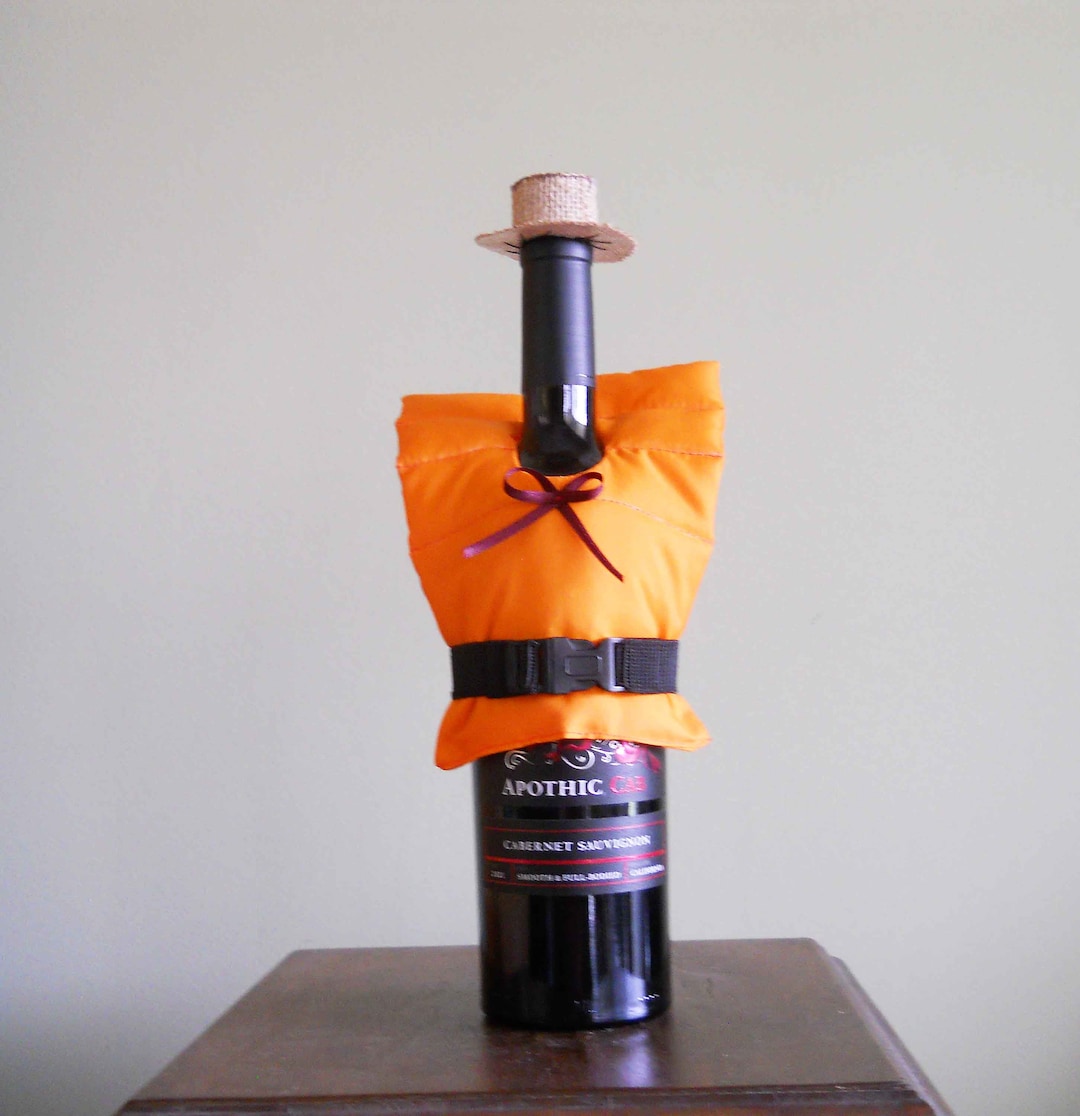 Wine Bottle Life Jacket and Hat - Etsy