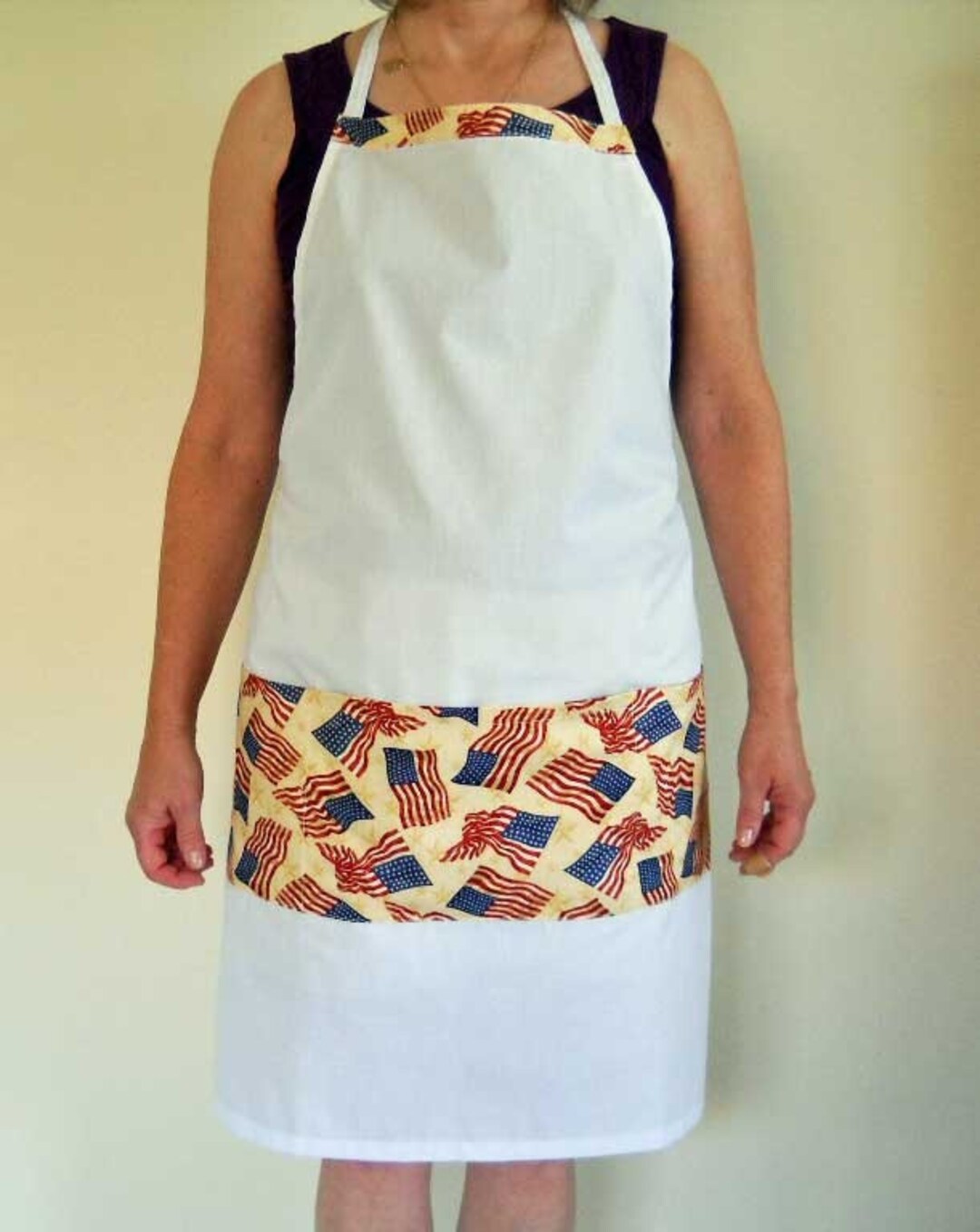 Apron Flags Patriotic Full BBQ Apron unisex - Etsy