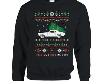 Chevy Camaro Ugly Christmas Sweater 4th Gen Classic Sports Race Car ...