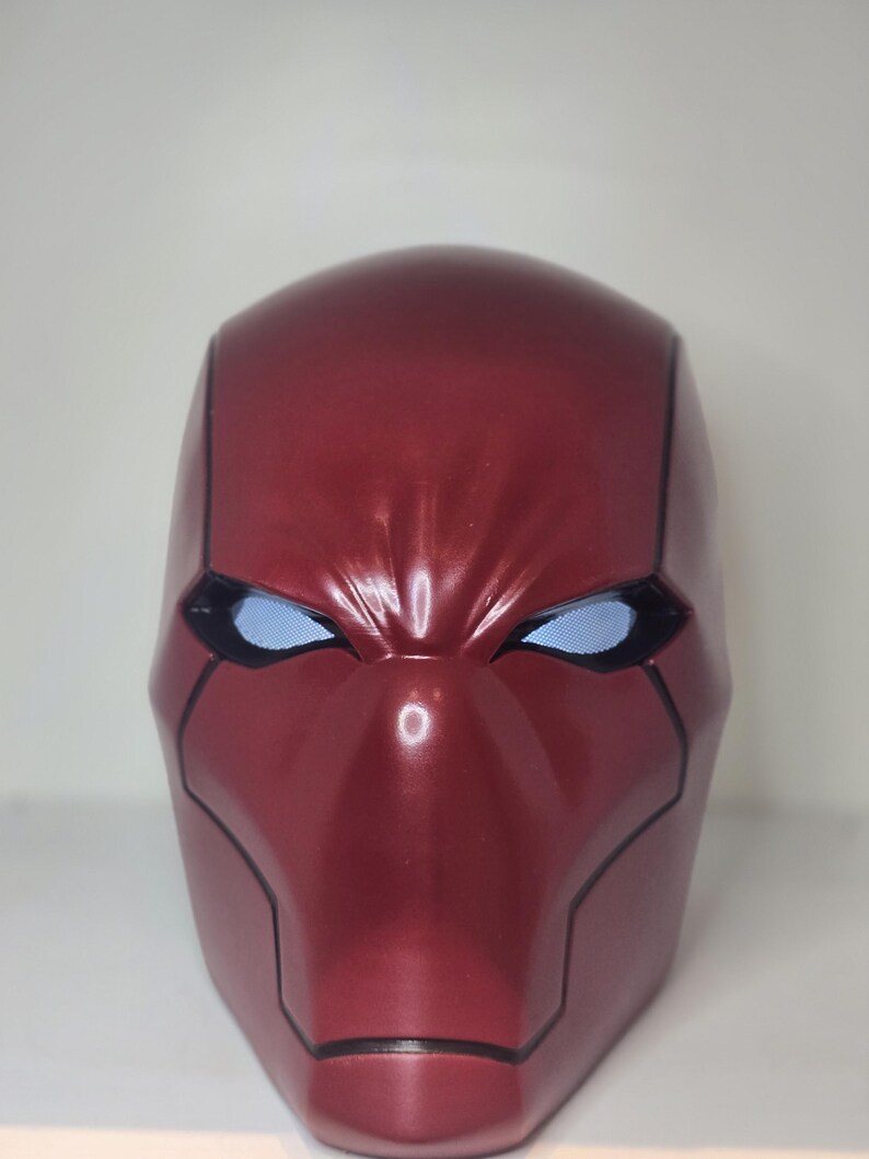 Life-size “red Hood” Jason Todd Helmet - 3D Printed & Hand Painted With ...