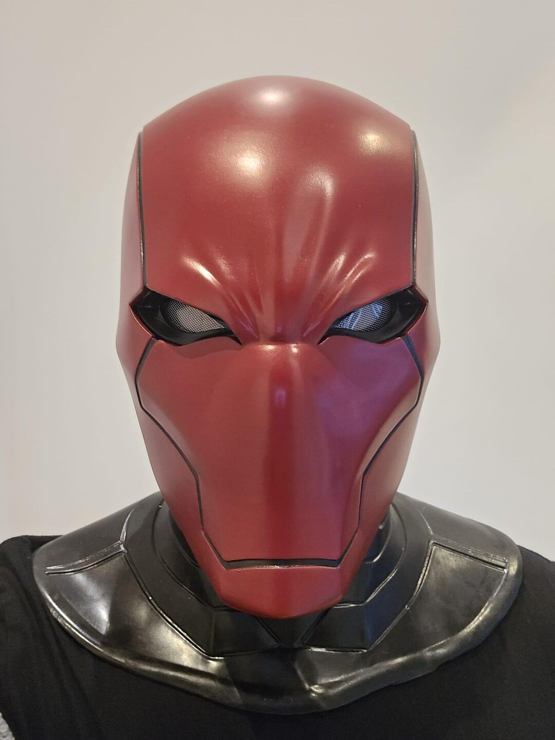 Life-Size “Red Hood” Jason Todd Helmet - 3D Printed & Hand Painted with ...