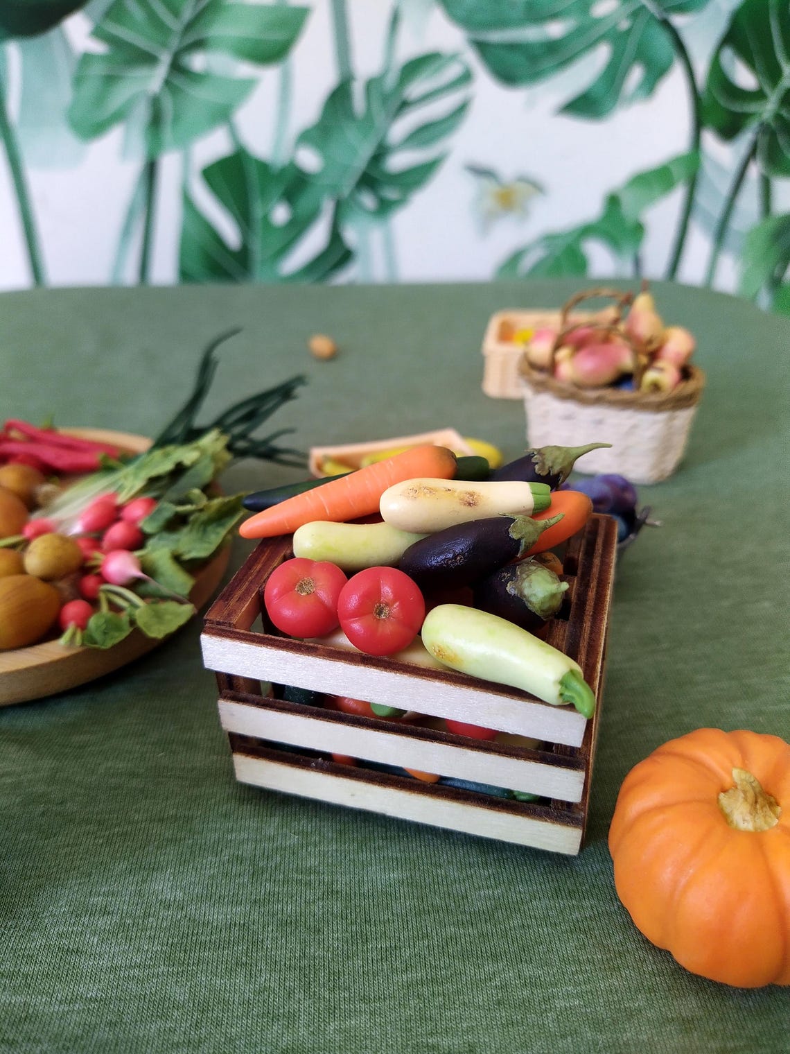 Miniature Carrot 1:6 Miniature Realistic Vegetables Food for Dolls ...