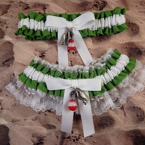 Lime Green Garter - Etsy