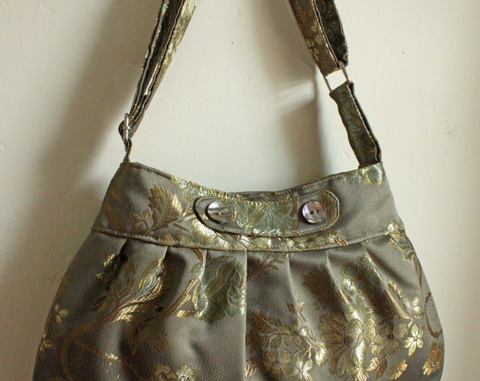 Sage Brocade Purse ---ready-- - Etsy