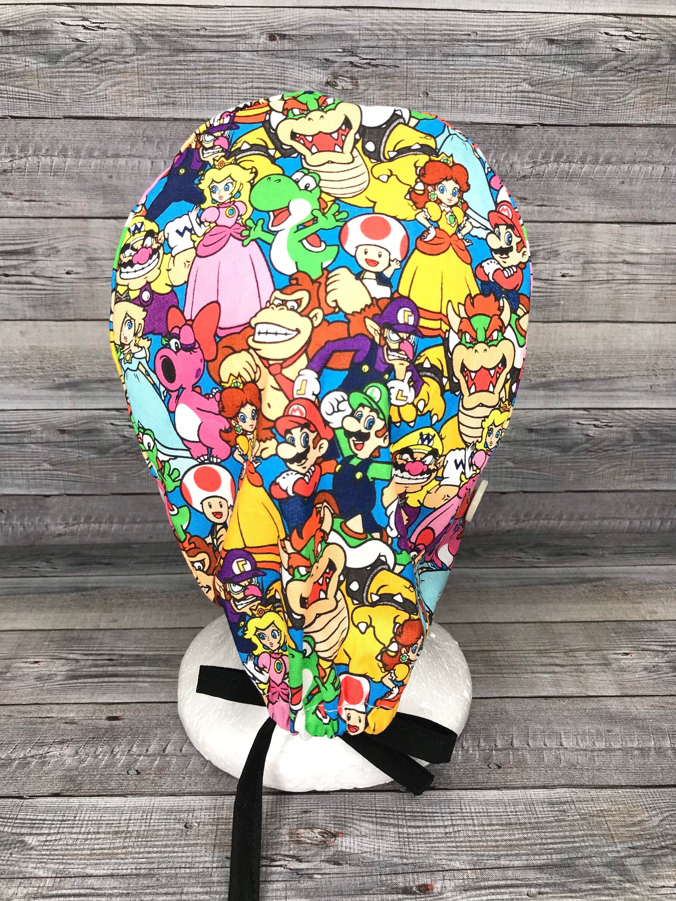 Videogame Characters Scrub Cap/nurse Hat/medical Scrub - Etsy