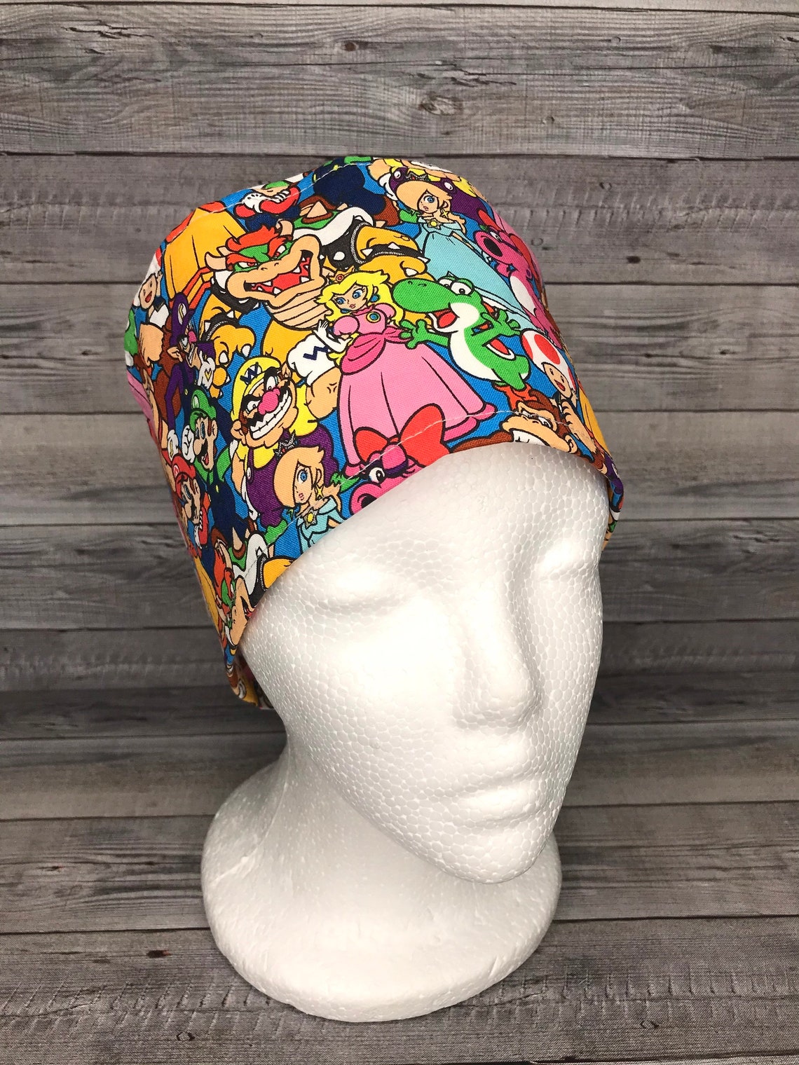 Videogame Characters Scrub Cap/nurse Hat/medical Scrub - Etsy