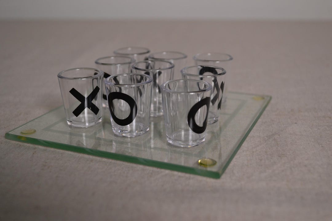 Mini Tik Tak Toe Drinking Game - Etsy