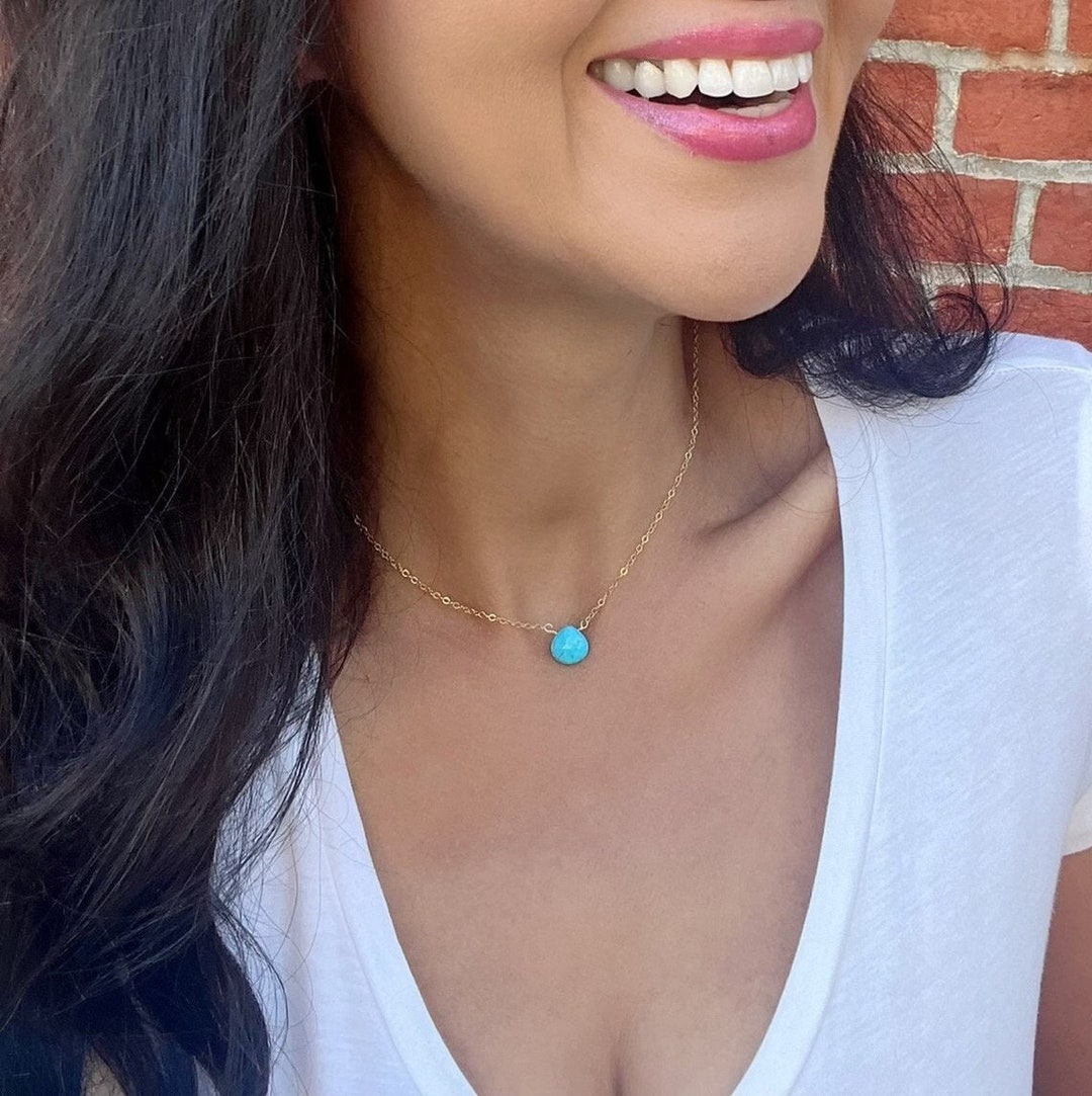 Sleeping Beauty Turquoise Necklace Real Sleeping Beauty Turquoise ...