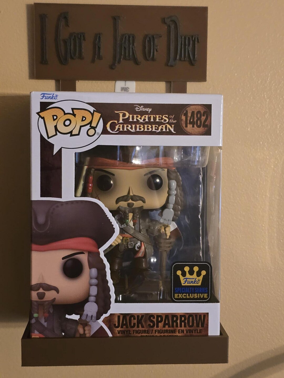 Funko Pop Shelf W/custom Signs Wall Mount - Etsy