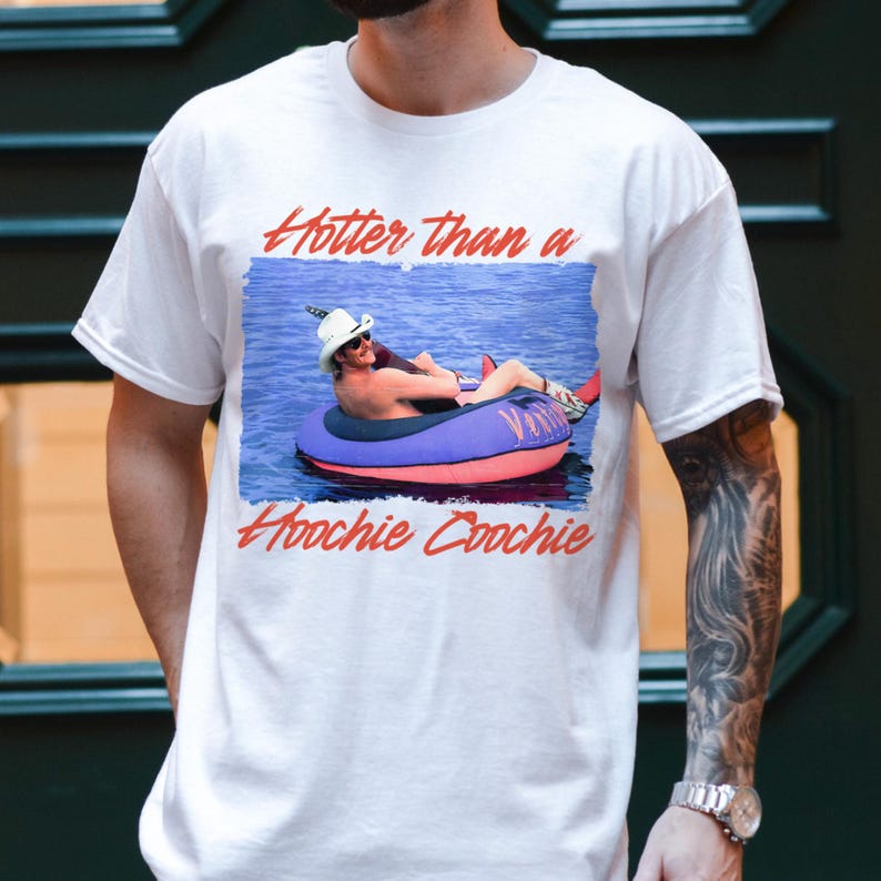 Hotter Than A Hoochie Coochie Shirt File PNG, Meme Summer Vacation ...