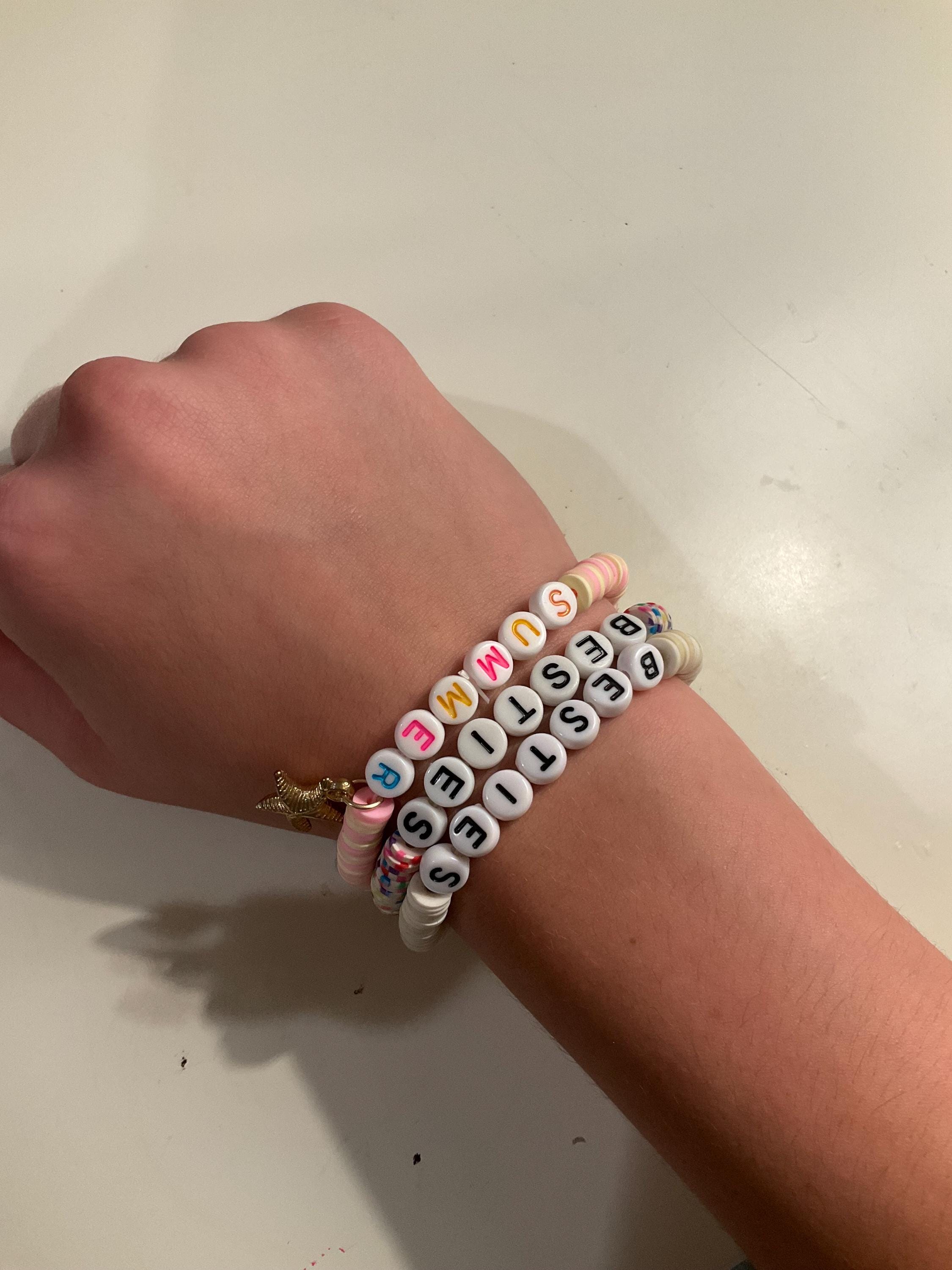 Custom Word Braclet - Etsy