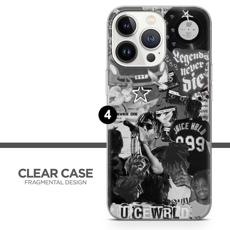 Juice WRLD Phone Case 999 Juice Wrld for iPhone 16 Pro, 15, 14, 13, 12 ...