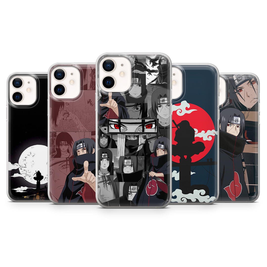 Itachi Phone Case Sharingan Naruto for iPhone 16 Pro, 15, 14, 13, 12 ...