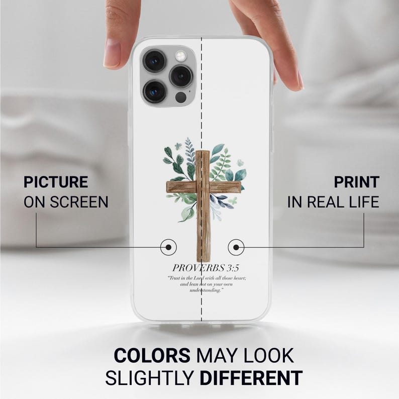 Christianity Phone Case Holy Cross Jesus for iPhone 17pro, 16, 15, 14 ...