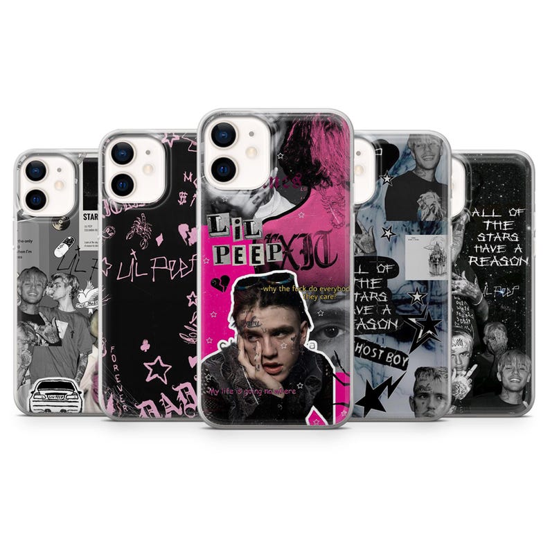 Lil Peep Phone Case Cry Baby Star Shopping for iPhone 16E, Pro, 15, 14 ...