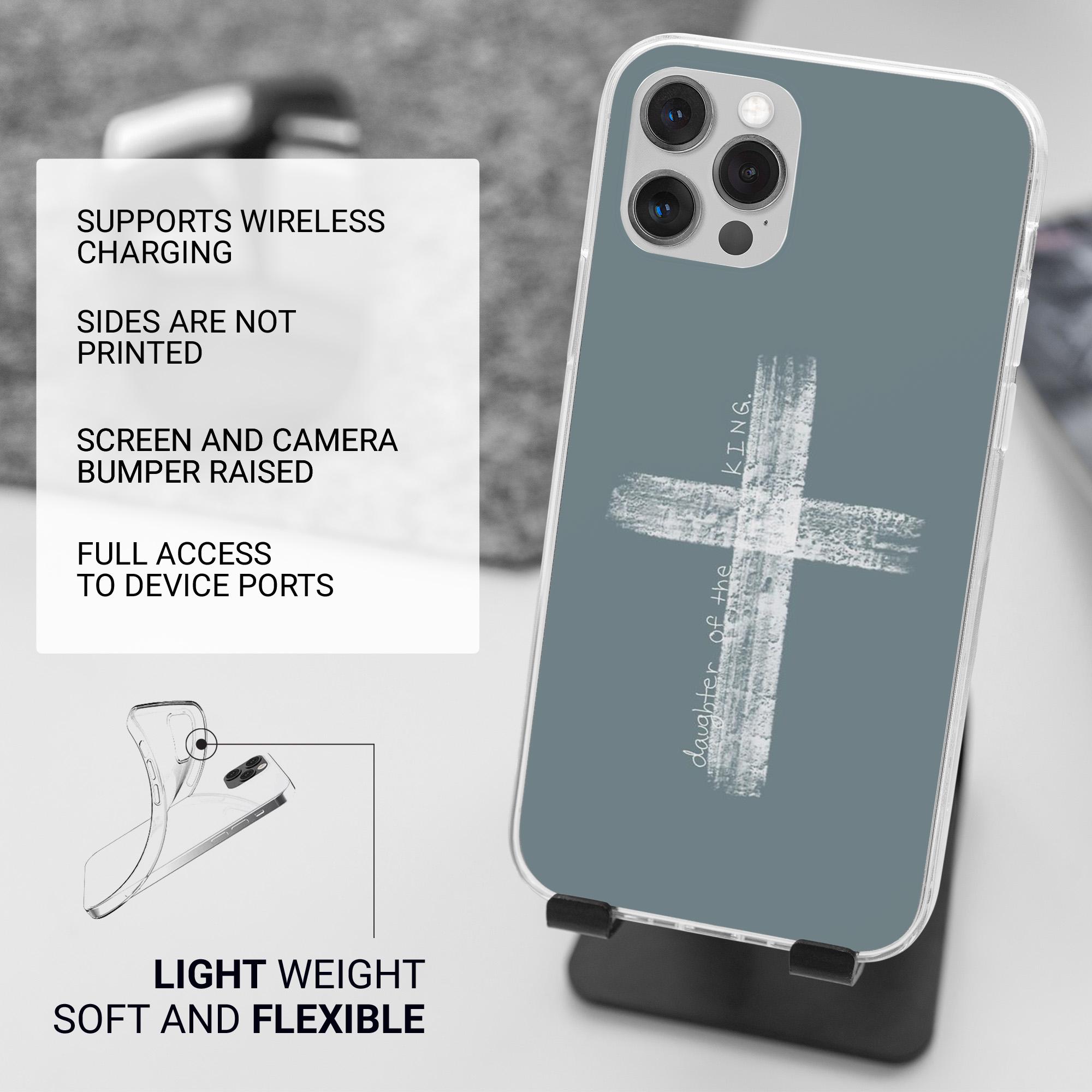 Christianity Phone Case Holy Cross Jesus for iPhone 17pro, 16, 15, 14 ...