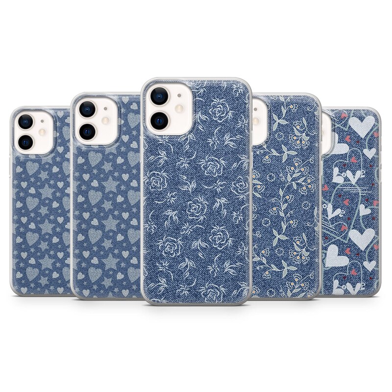 Denim Phone Case - Etsy