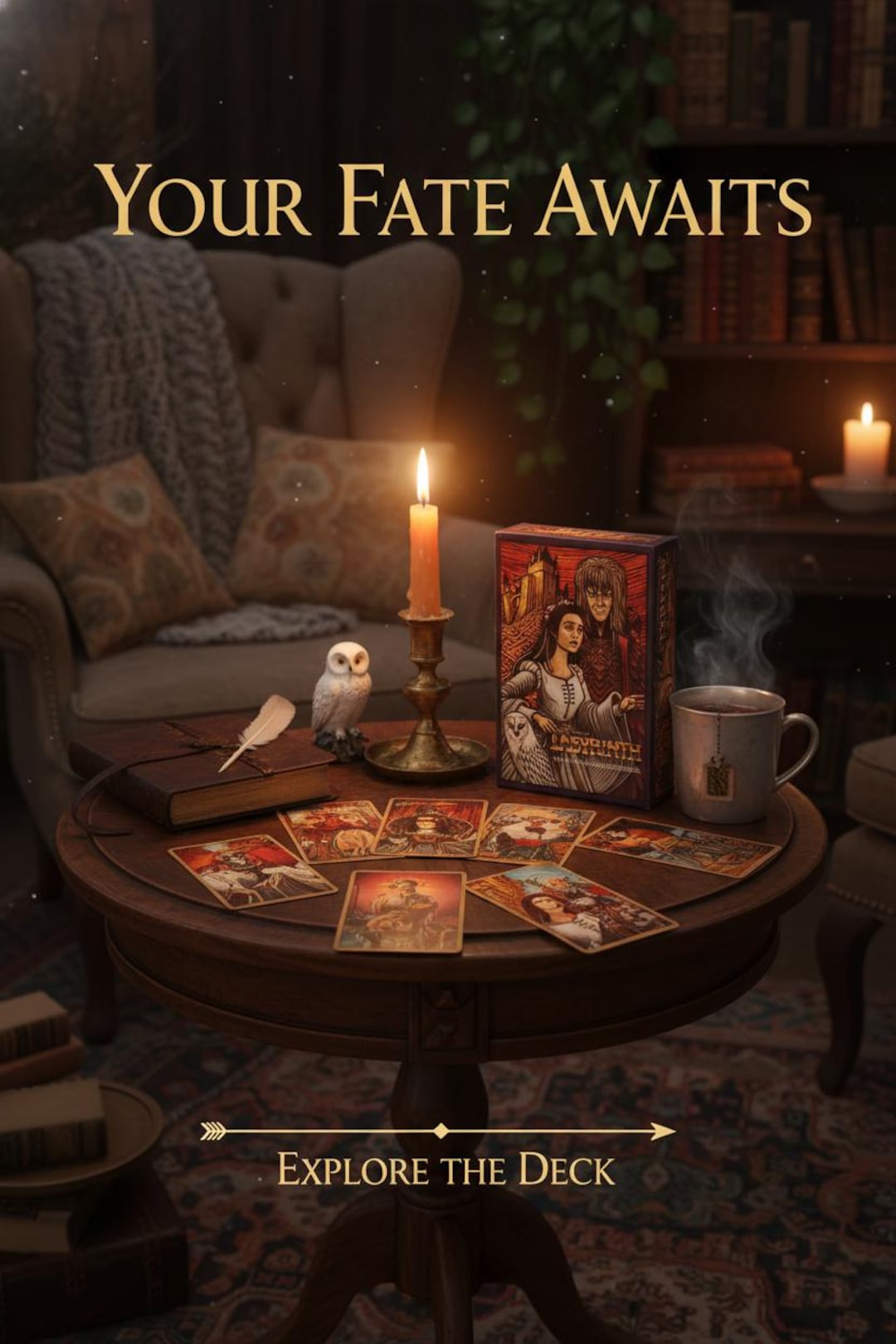 Labyrinth Tarot Deck and Guidebook - Etsy