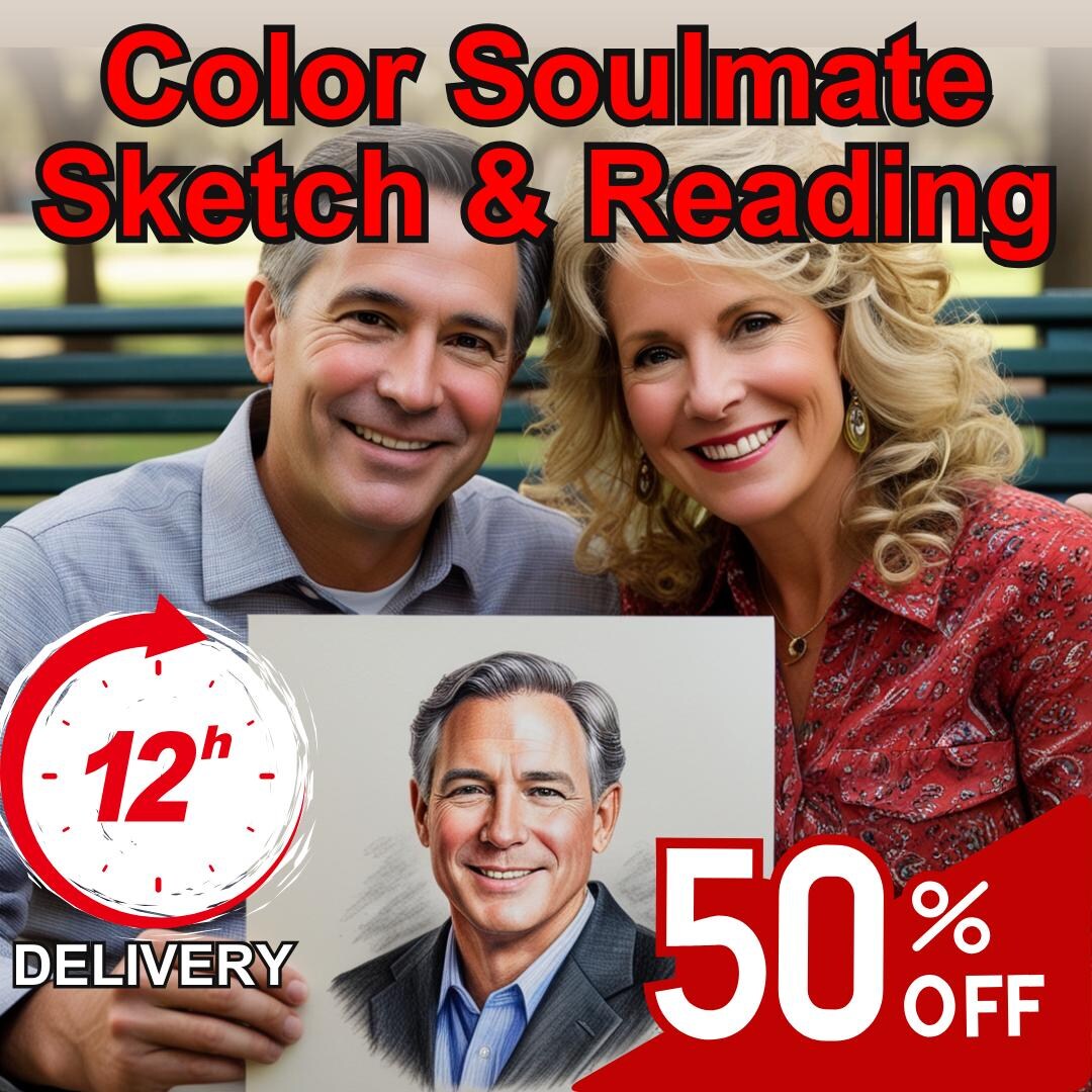 Color Future Partner Sketch + Tarot Reading, Future Soulmate Husband ...