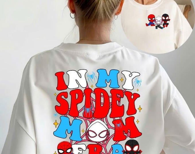 In My Spidey Mom Era Digital File, Funny Mother's Day Png for Mom ...