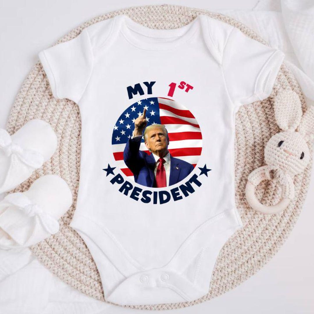 My First President Digital File, Funny Trump Baby File, Trump Lover ...